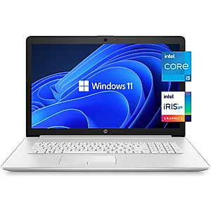 HP Notebook Professional Laptop, 17.3 Inches, Windows 11 Home, Natural Silver, 32GB RAM | 1TB PCIe SSD