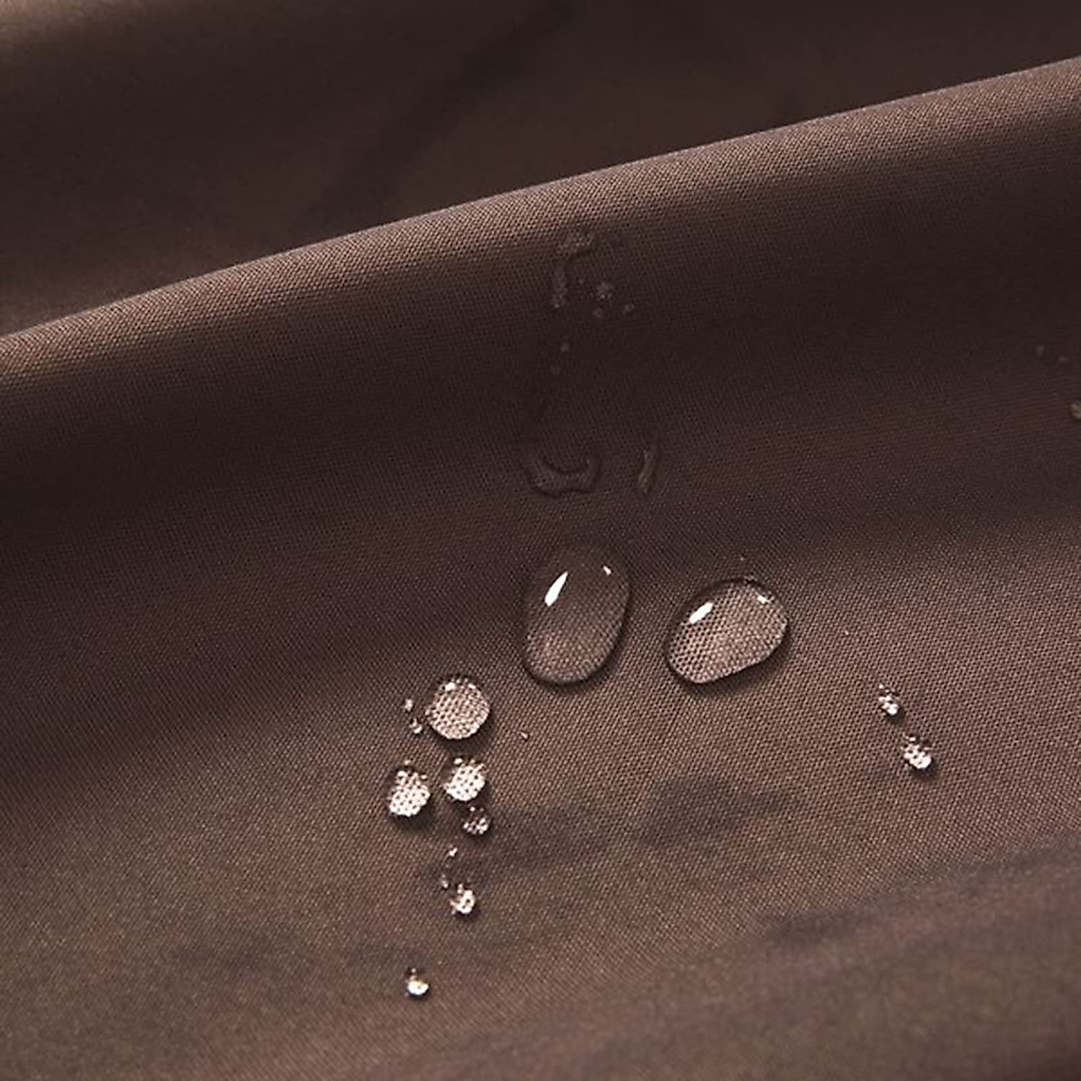 8x5 FT Grill Gazebo Canopy, Outdoor BBQ Grill Gazebo Shelter Tent, 2 Tier Waterproof Top Canopy with Side Metal Shelves for Outdoor, Patio, Backyard, Party, Brown