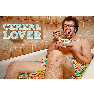 Weenca Practical Gifts for Dad, Laser Engraved Spoon Cereal Killer, Emotional Dad Gifts, Fun Cereal Spoon Dad Gifts Who Has Everything