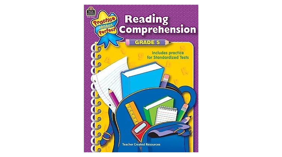 Reading Comprehension Grade 5 Practice Book | Improve Literacy Skills
