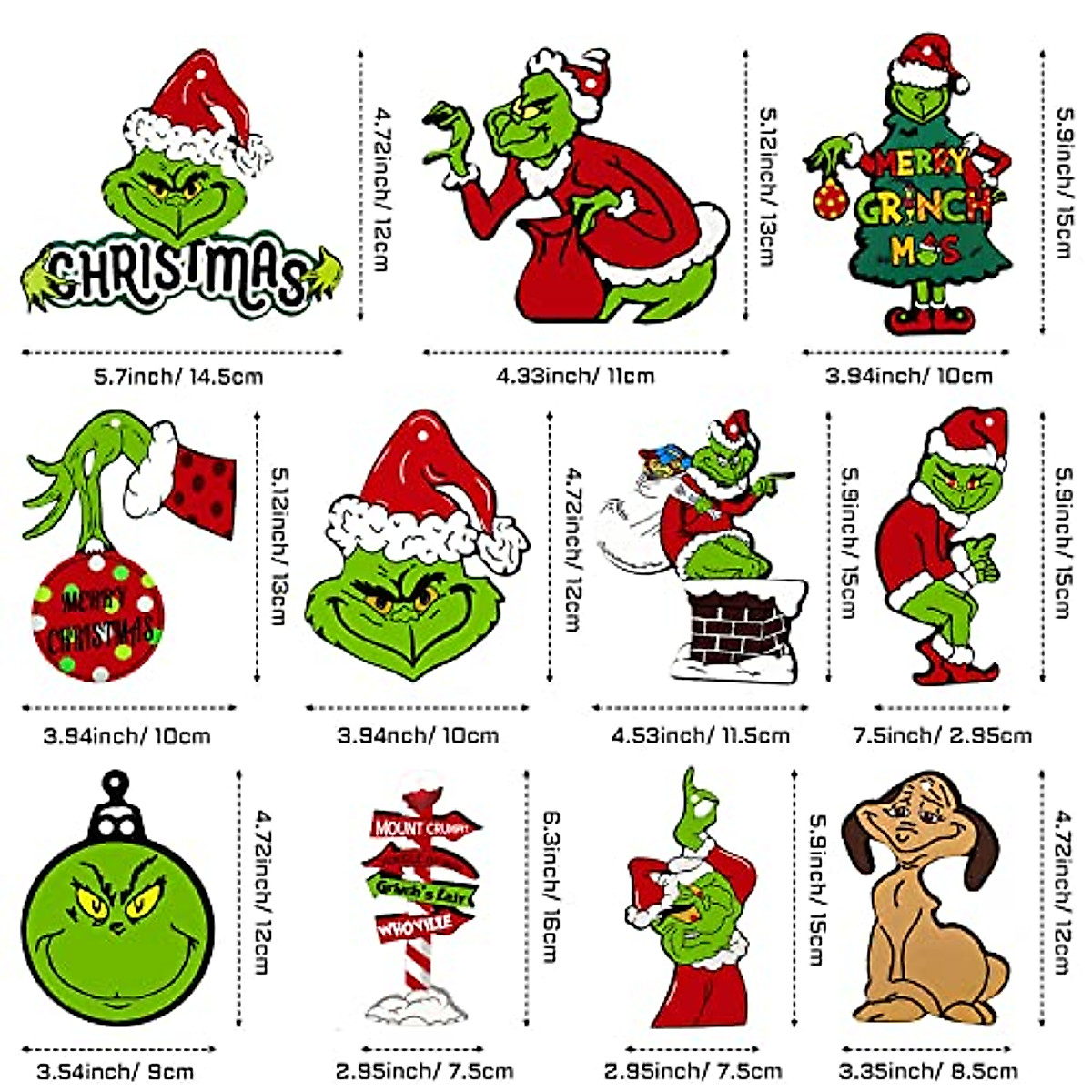Tetor 2023 Christmas Ornament Christmas Tree Decorations (Style 5)