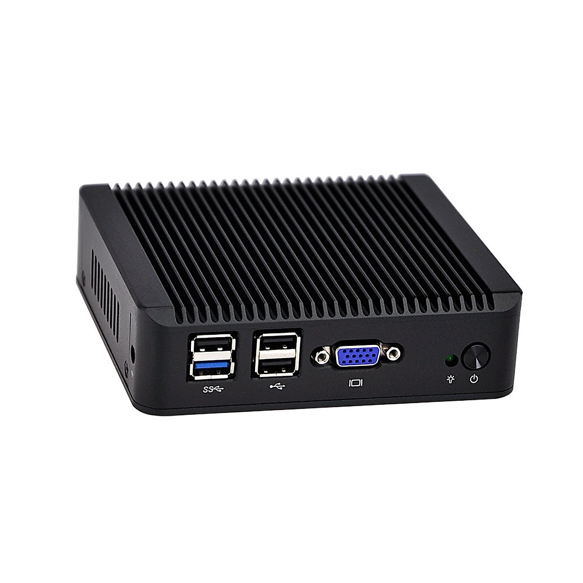 Mini PC x86 Intel Baytrail J1900 Quad Core 8G Ram 128G SSD Office Industrial Fanless Computer