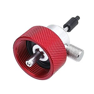 WSDMAVIS 1 Pcs Gas Refill Adapter Propane Filling Adapter Outdoor Camping Hiking Inflate Propane Canisters Connectors for Green Gas Tank with Silicone Oil Port