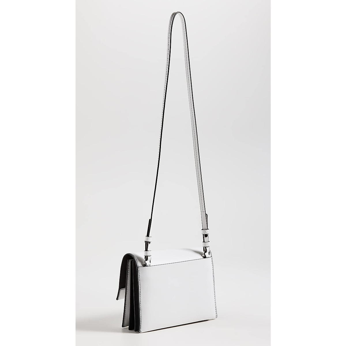 Proenza Schouler White Label Women's Accordion Flap Bag, Optic White, One Size