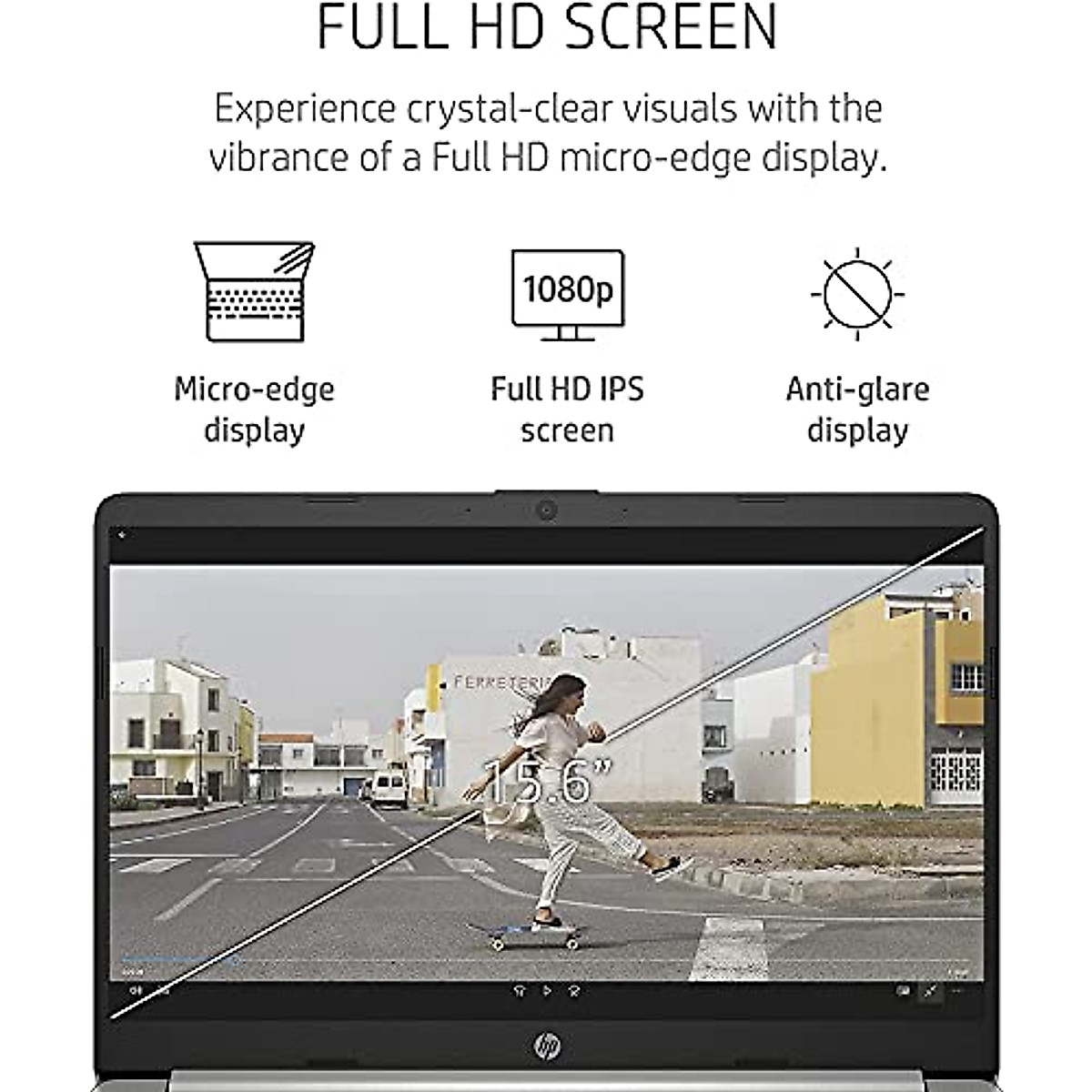 HP Pavilion 15 Laptop, 15.6" FHD IPS Anti-Glare Display, 11th Gen Intel Core i5-1135G7, Intel Iris Xe Graphics, 32 GB RAM, 1 TB PCIe SSD, Long Battery Life, Fingerprint Reader, Silver, Windows 11