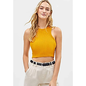 WERFORU Women Leather Skinny Belt for Dress Black Adjustable Waist Belt for Lady (Silver Black,Fit Size 30-34 Inch)