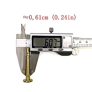 Cancanle 12 Pack Snow Thrower Shear Pin and Cotter Pin for MTD 738-04155 CUB & Troy-bilt Snow Thrower