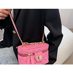 YBNGUAA 2022 New Diagonal Bag - Shoulder Bag for Women, Lingge embroidery fashion handbag/Leather Shoulder Bag Ladies Handbag (A)