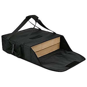 Beautyflier Pizza Bag for Delivery Insulated Pizza Carrier Food Delivery Warmer Bag for Hot or Cold Food Personal Professional Use Travel Potluck Parties, Picnic, Cookouts, Beach