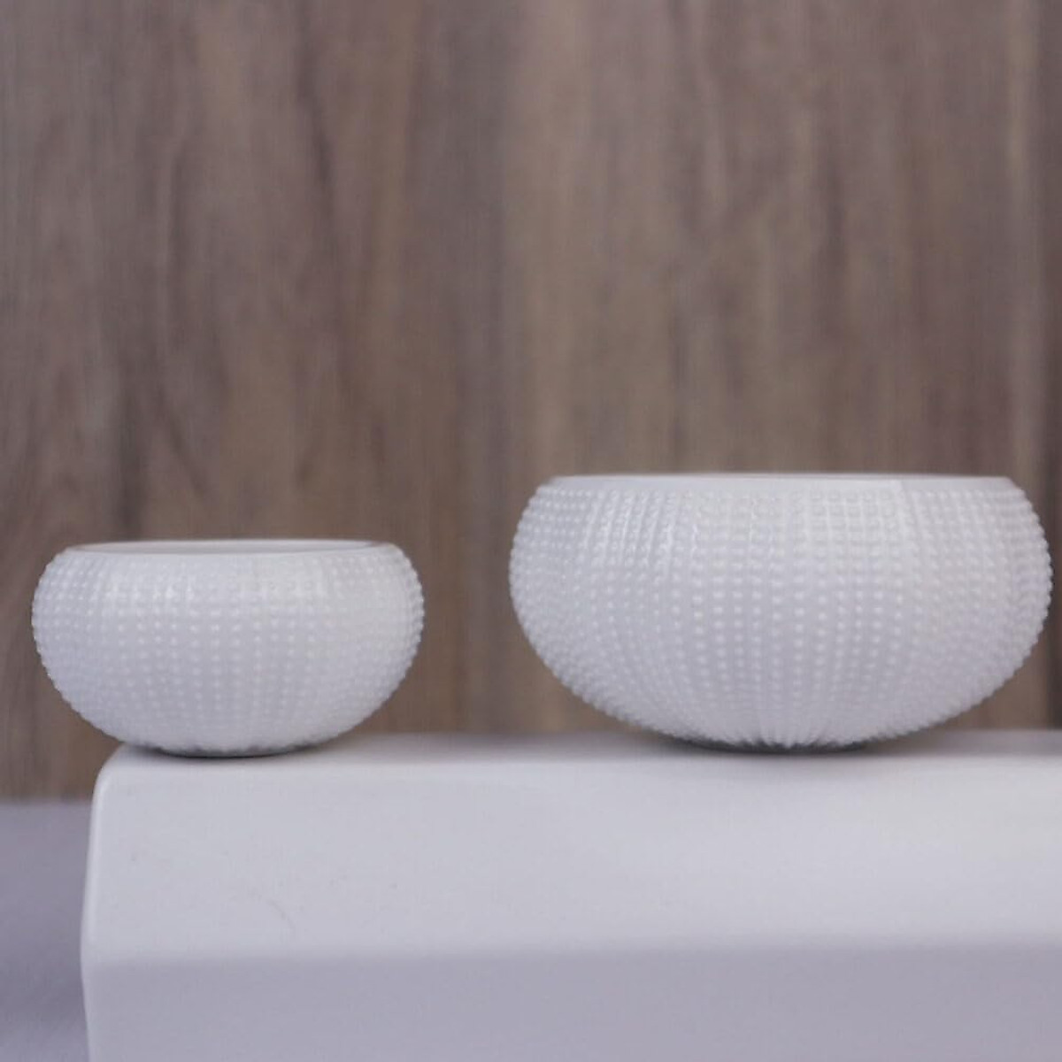 Angoily Ceramic Sea Urchin Bowl 2pcs Small Seasoning Bowl Kitchen Dipping Dish Restuarant Serving Bowl for Nuts Sauce Caviar Appetizer Ice Cream Snack Side Dishes Yogurt