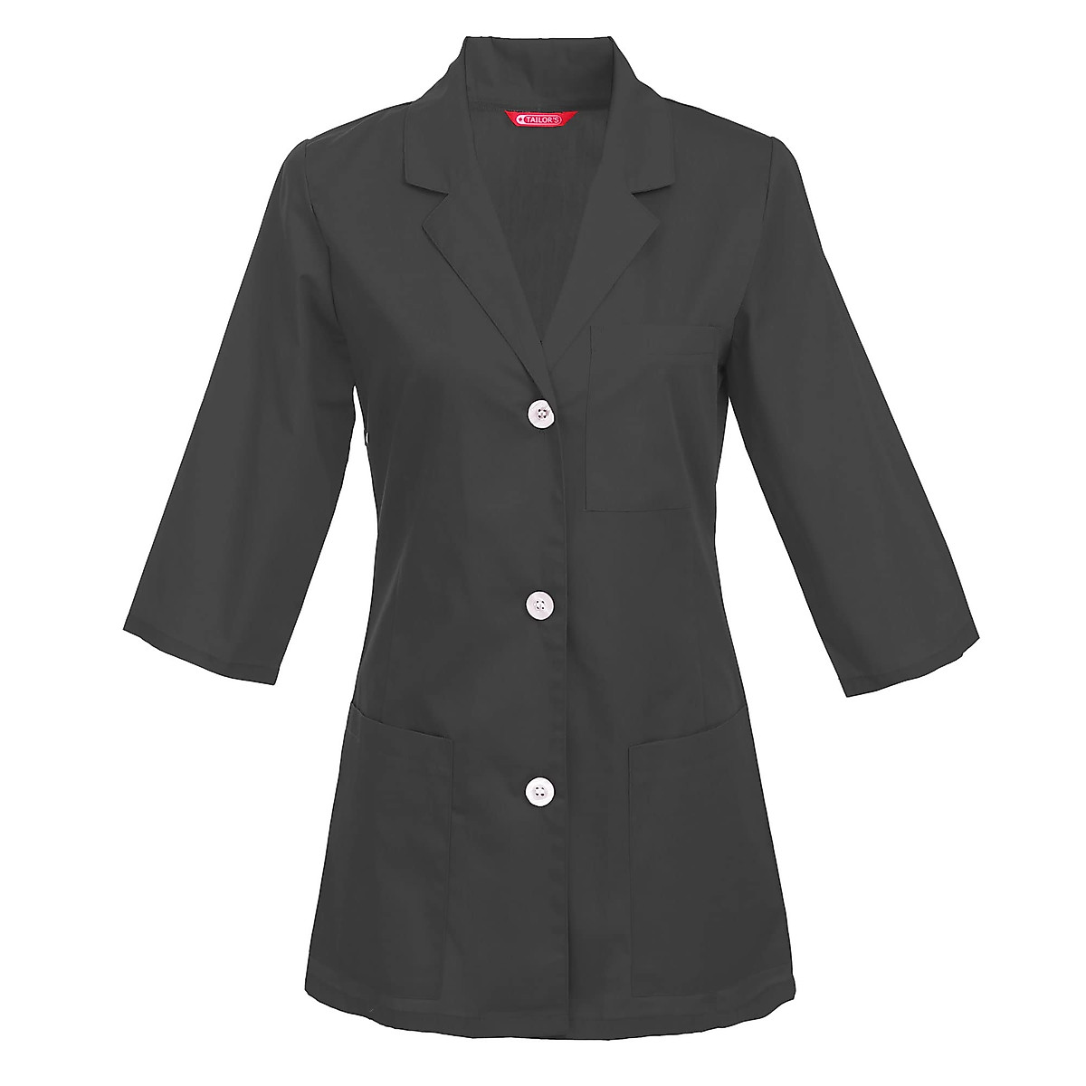 TAILOR'S Women's Consultation Lab Coat, 3/4 Sleeve, 29 Inch Length