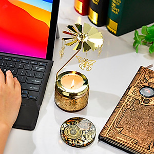 LYOBATH 2 Pack Butterfly Scented Candle Gift for Women, Perfect for Moms, Best Friends, Daughters, Sisters, Colleague, neighbours, Ideal for Birthdays, Anniversaries, Christmas, Thanksgiving, and More