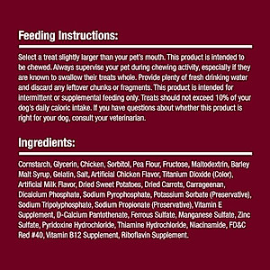 SmartBones SmartSticks, Treat Your Dog to a Rawhide-Free Chew Made with Real Chicken and Vegetables,10 Sticks (Pack of 2)
