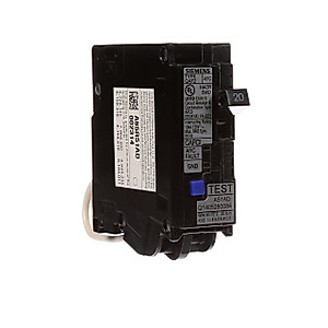 Siemens QA120AFC 20-Amp Single Pole 120-volt Plug-On Combination AFCI Breaker