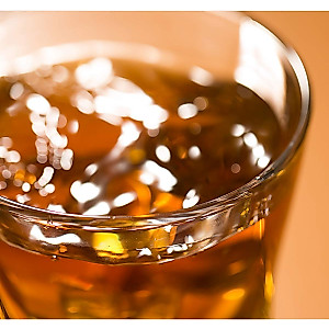 Kingrol 6 Pack Old Fashioned Whiskey Glasses, 10 oz Heavy Base Glasses Tumbler Crystal Glassware Set for Drinking Bourbon, Scotch