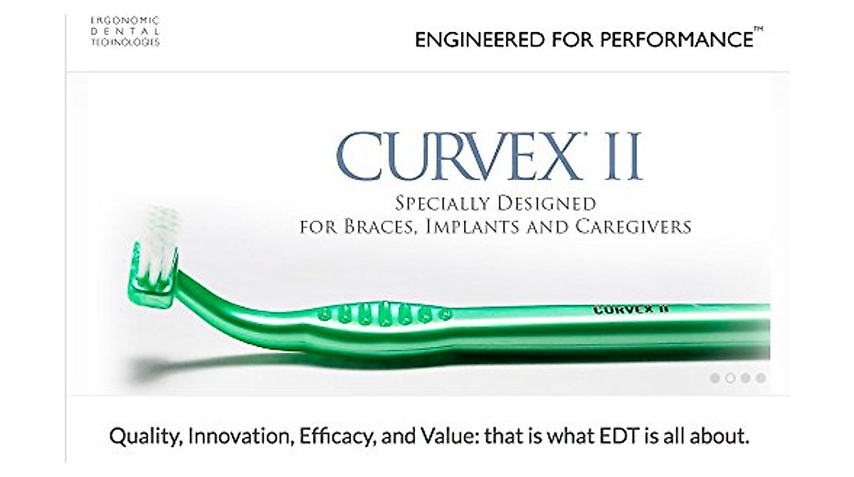 Curvex II Toothbrush - Innovative Caregiver Solution