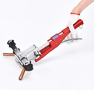 Tube Bender Kit Refrigeration Ratcheting Tubing Benders with Reverse Bending Attachment Hand Tool 1/4 to 7/8 Inch