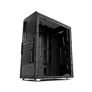 Bgears b-Vigor RGB Mid Tower with Front RGB Light and Side Tempered Glass (Fan Sold Separately))