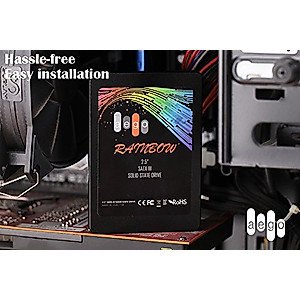 AEGO Internal SSD 240GB Hard Drive SATAIII Solid State Drive for PS4 Tablets PCs (240GB SSD)