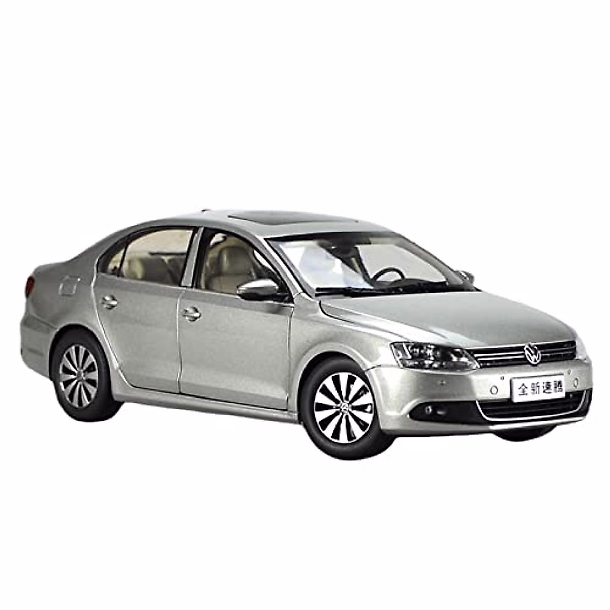Models Vehicle Replica Car 1 18 Fit for Volkswagen SAGITAR 2012 Car Steel Diecast Simulation Scale Car Model Copy Car Collection Souvenir Collectible Gift 2023 2024 (Color : Silver)
