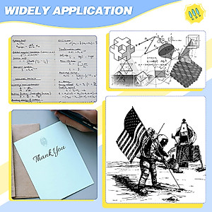 30 Pieces Pen Refills Black Ink Pen Refills Ballpoint Pen Refill 1.0 mm Replacement Ink Refill Bulk for Retractable Pens Office School Supplies, Medium Point (Black)