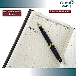 Quo Vadis 2023 Refill For Space 24 Planner - Appointment Organizer and Business Journal