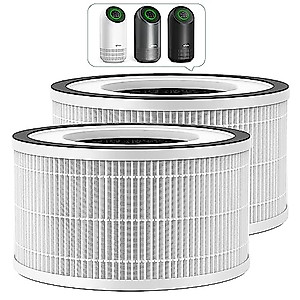 Afloia HEPA Air Purifiers for Home Large Room Up to 880 Ft², H13 True HEPA Filter Air Cleaner for Home with 2 Pack Air Filter