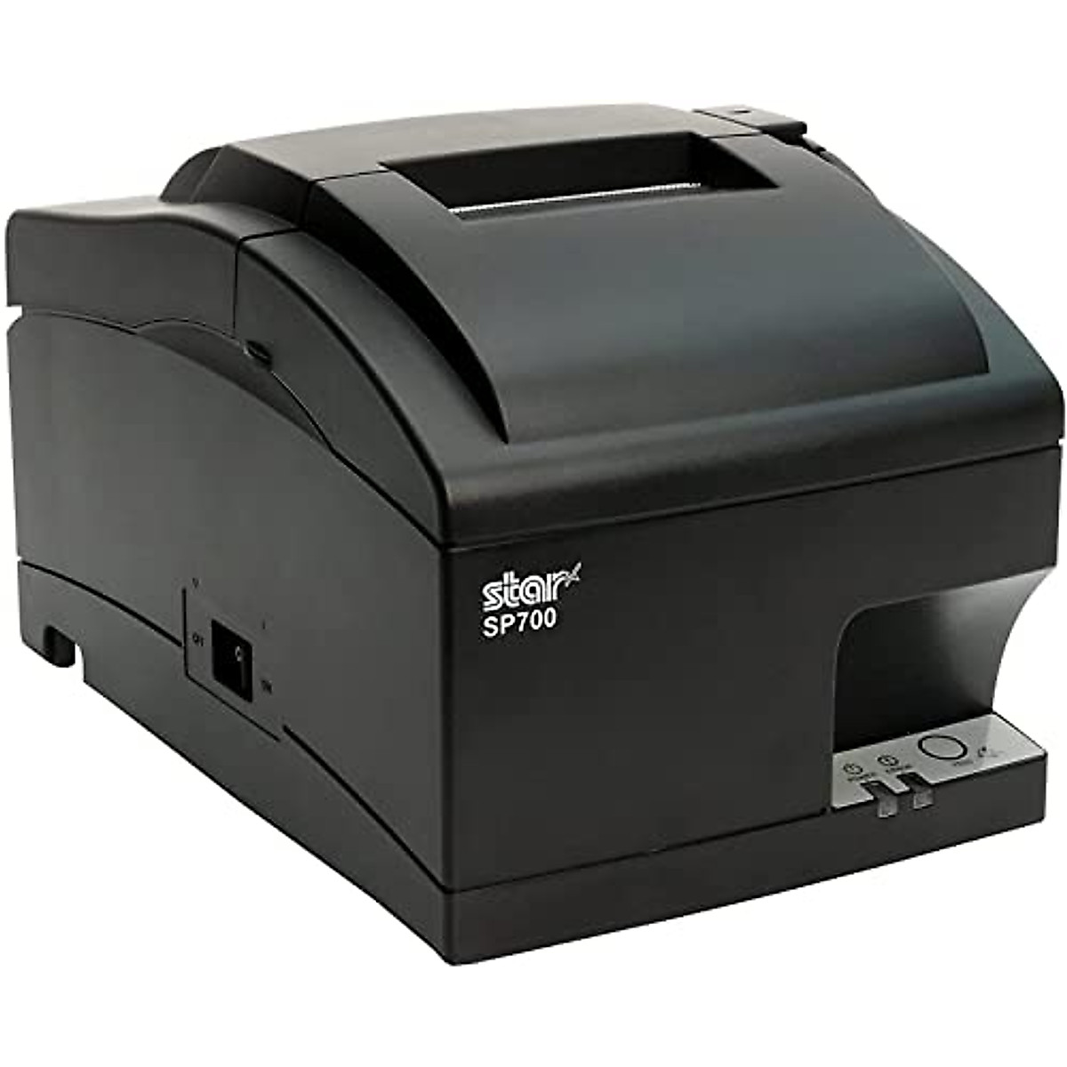 Star Micronics SP742ME Ethernet Monochrome Impact Kitchen Receipt Printer, Recessed Cable Connection, Compatible with Square and Clover, Auto-Cutter, Gray, JTTANDS