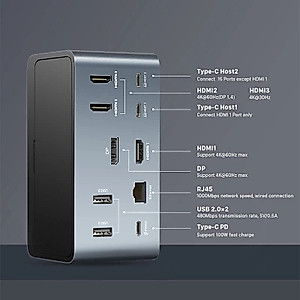 LLAMN Solid State Hard Disk Box Expansion Network Port Multi-Interface Notes