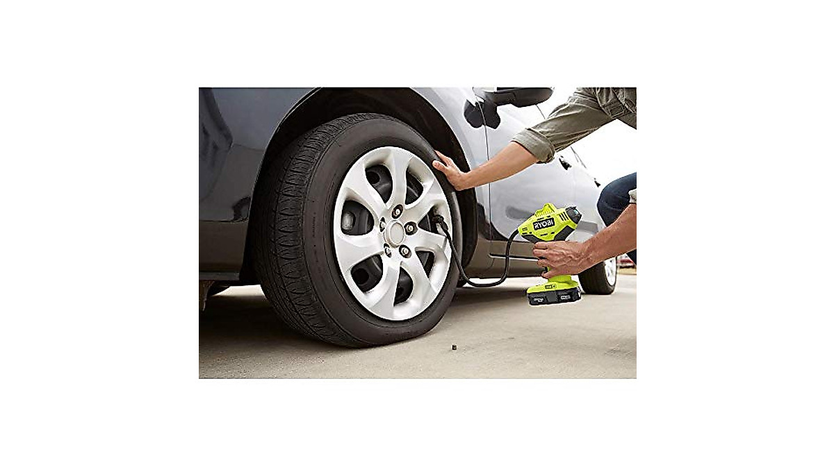 Ryobi P737D Cordless High Pressure Inflator with Digital Gauge