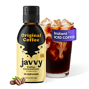Javy Coffee 30X Cold Brew Coffee Concentrate, Perfect for Instant Iced Coffee, Cold Brewed Coffee and Hot Coffee