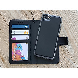 Pentagram star phone leather wallet removable case for iPhone X XS XR 11 12 13 14 Pro Max Galaxy S23 S22 S21 S20 Ultra Note 20 10 Plus Mn1298