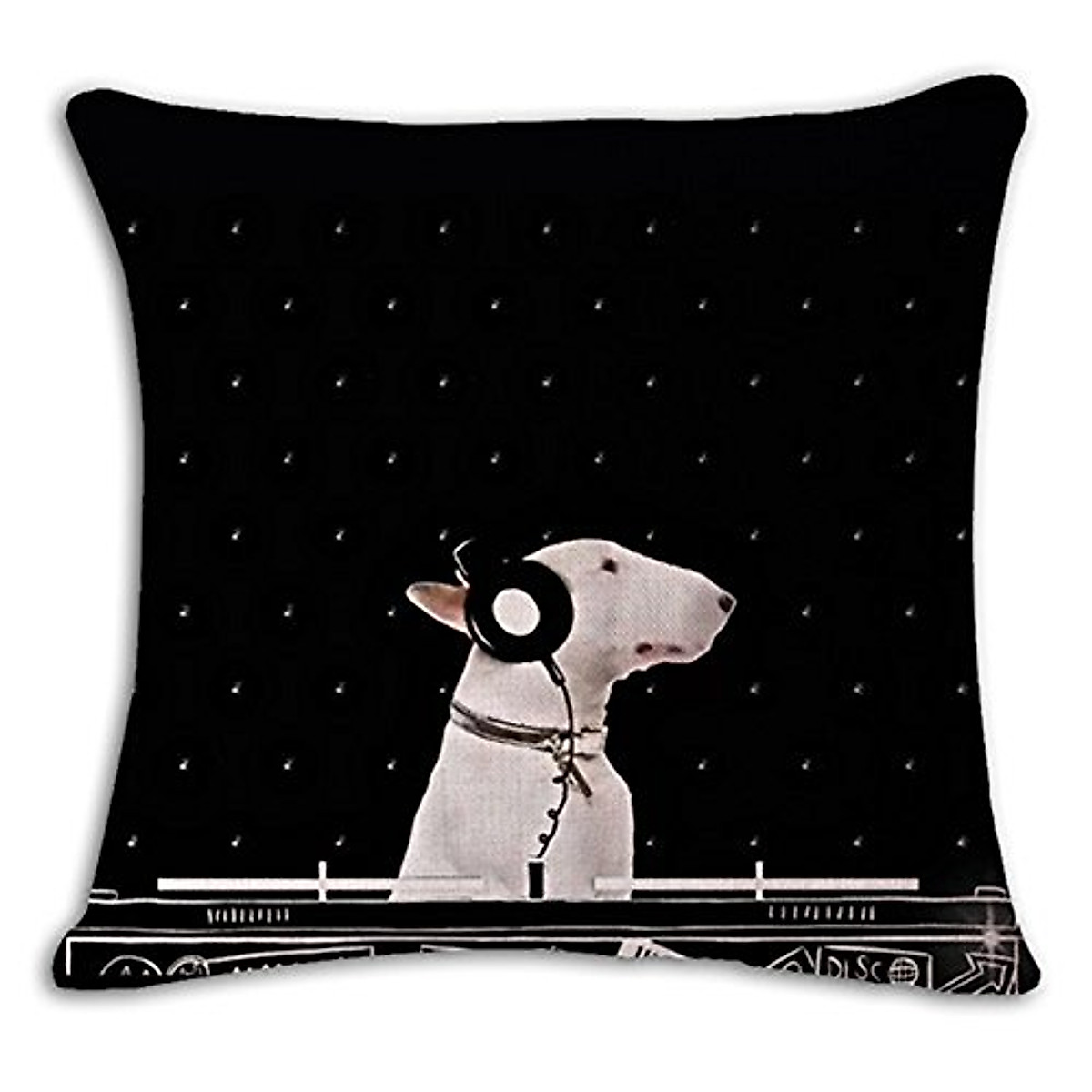 SW&IM Design Image or Text Print of Custom Pillowcase(Without Inner),Photo Personalized Christmas Pillow,Decorate for Car Or Sofa and So On 18" x 18"
