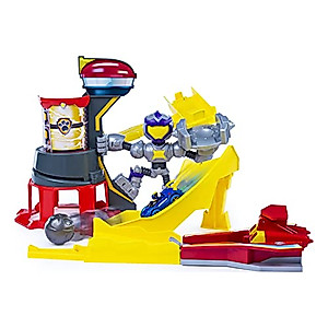 Paw Patrol, True Metal Mighty Meteor Die-Cast Track Set with Exclusive Chase Vehicle, 1:55 Scale
