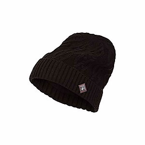 Spyder Active Sports Women's Cable Knit Hat, Black, One Size