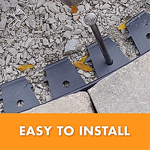 Dimex 1262-60C Paver Edging, 60-Feet, Black