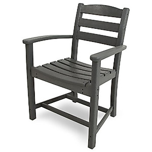 POLYWOOD PWS131-1-GY La Casa Café 7-Piece Dining Set, Slate Grey