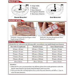 Natural Gobi Chicken Blood Jade Bangle, Protection Gemstone Brings Good Luck and Fortune, Crystal Bracelet, Jewelry Accessories (Red, 64-66mm)