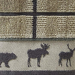 SKL Home by Saturday Knight Ltd. Grand Teton Hand Towel (2-Pack), Taupe