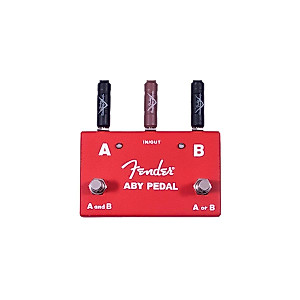 Fender ABY Pedal Footswitch, Red