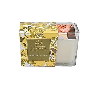 Creative Energy Candle - 2-in-1 Soy Lotion Candle (Citrus Basil & Wild Mint)