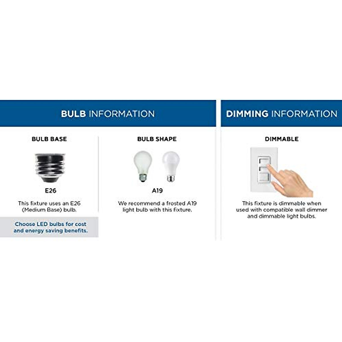 Progress Lighting Replay Collection 1-Light Etched White Glass Glass Modern Bath Vanity Light Textured Black