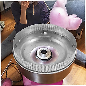 DOITOOL Stainless Steel Mesh Cover Maker Parts Sugar Dispenser Bowl Easy Install for Floss Production