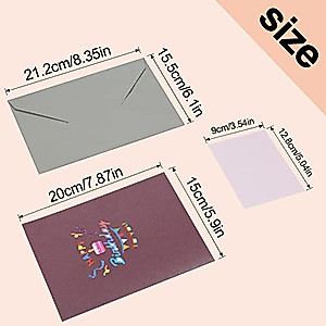 LZSNBPLUS Birthday Card,Musical Birthday Cards, Pink Cake Birthday Card,Blowable Candle Birthday Card,3D Pop up Birthday Card with LED Light Candle,Funny Happy Birthday Card for Kids,Women and Men