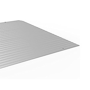 EZ-ACCESS TRANSITIONS 4 Inch Portable Self Supporting Aluminum Modular Entry Threshold Ramp Ideal for Doorways and Raised Landings