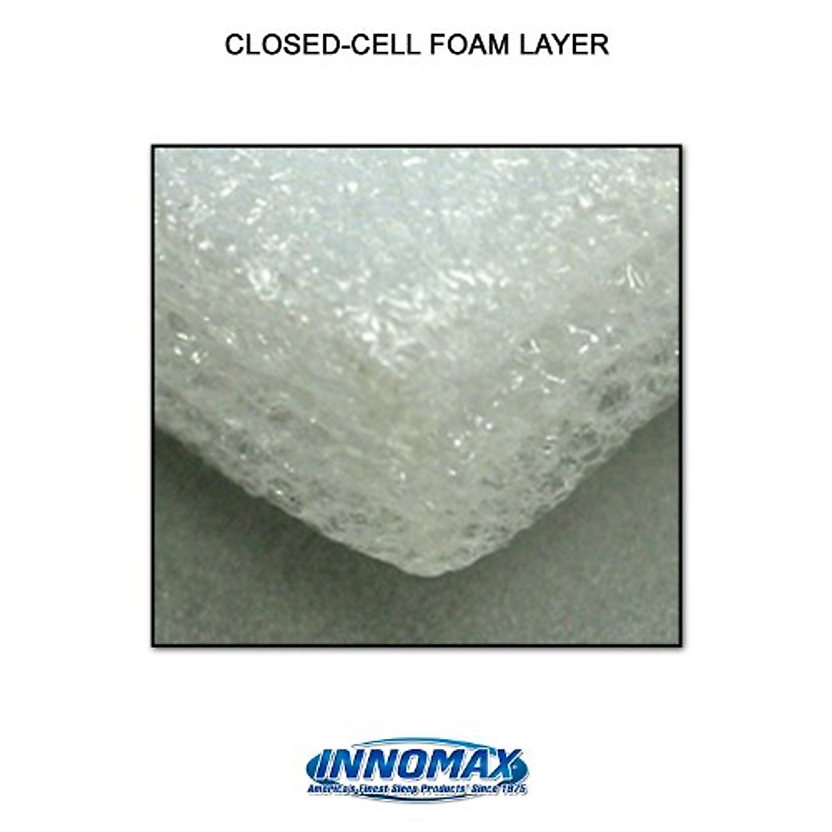 InnoMax Genesis 900 Super Waveless Lumbar Support Sponge Bed Waterbed Mattress, King