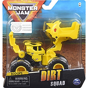 Spin Master 6056738 Monster Jam Scoops Dirt Squad Monster Truck
