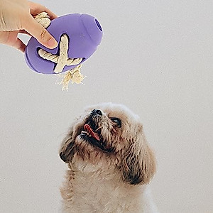 Yustery Dog Rugby Balls Toy Puppy Chewing Toy Home Dog Bite Toy Rugby Design Pet Toy