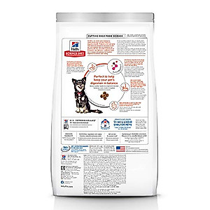 Hill's Science Diet Adult Dry Dog Food, Small Bites, Perfect Digestion, Chicken Recipe, 3.5 lb. Bag