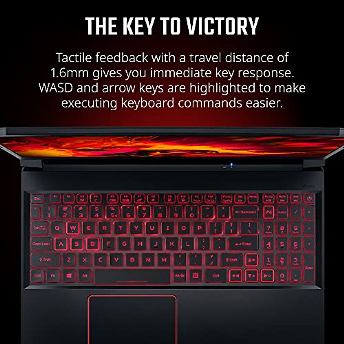 Acer Nitro 5 AN515-55-53E5 Gaming Laptop | Intel Core i5-10300H | NVIDIA GeForce RTX 3050 GPU | 15.6" FHD 144Hz IPS Display | 8GB DDR4 | 256GB NVMe SSD | Intel Wi-Fi 6 | Backlit Keyboard